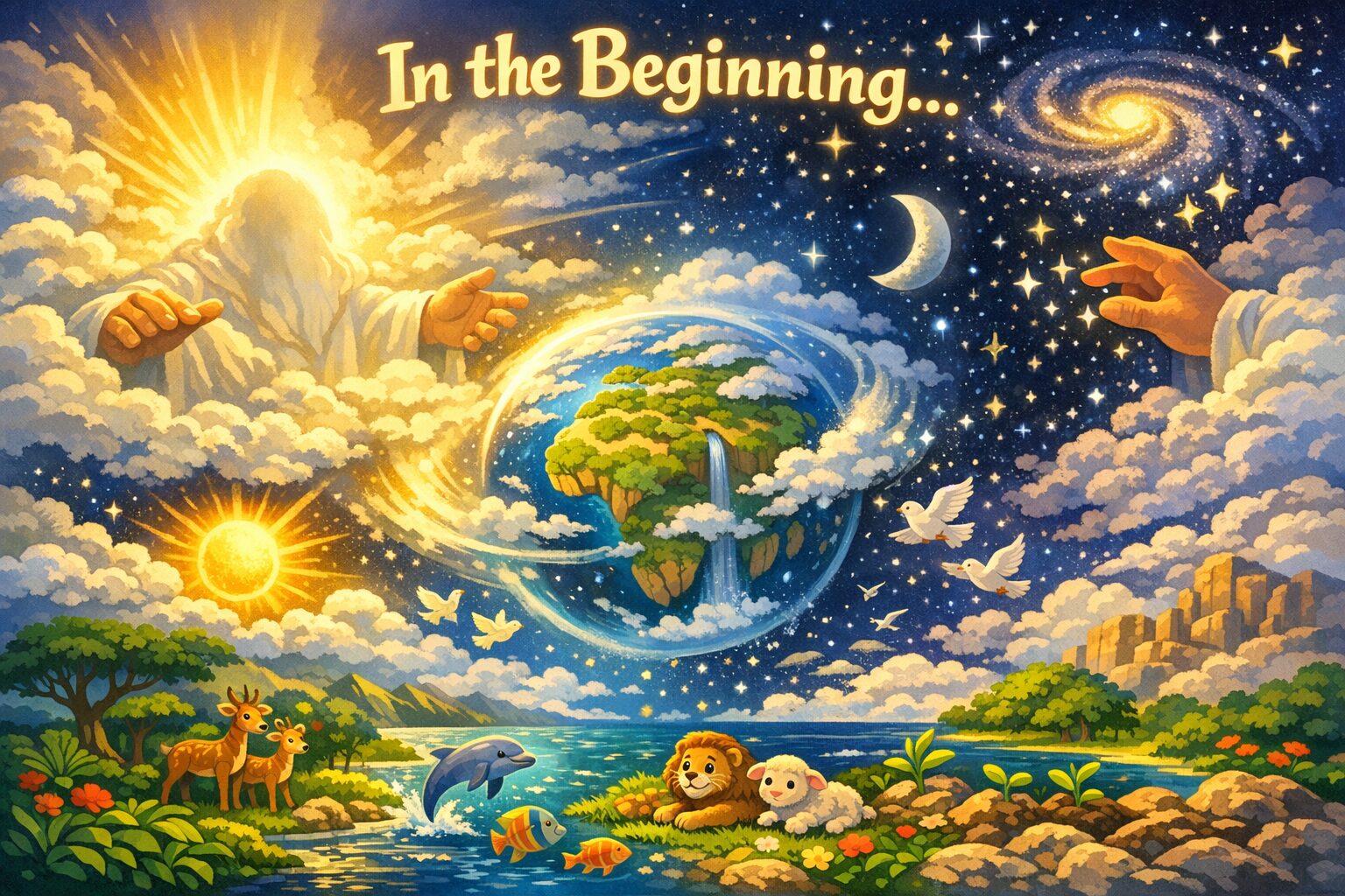 Genesis Chapter 1 for Kids - The Kids Bible