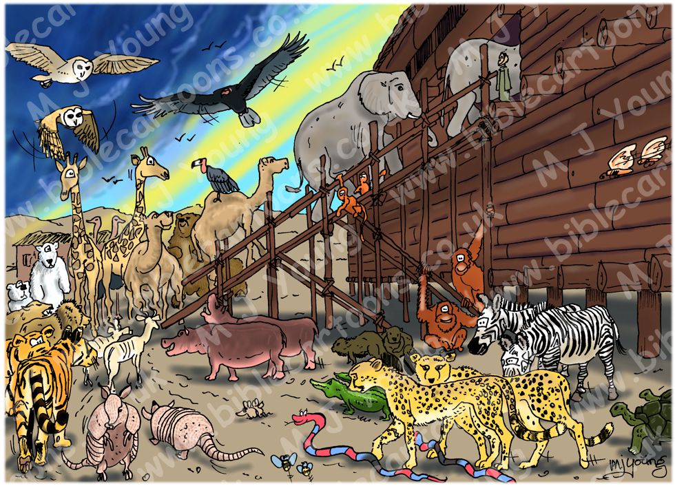 Noah’s Ark Bible Story for Kids - The Kids Bible